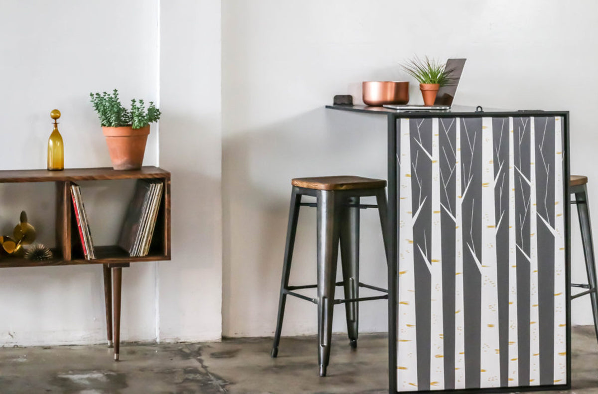DIY: This Folding Wall Art Table Is A Small Space Lifesaver | #2BHacks ...