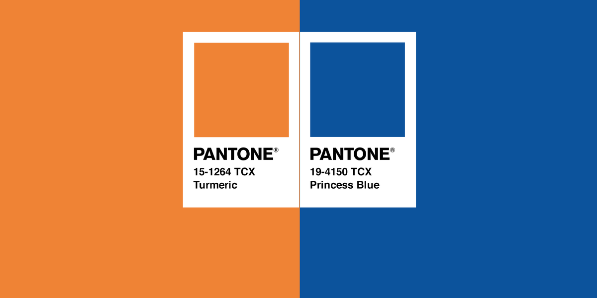 Color Combo of the Month | Turmeric & Princess Blue - Apt2B