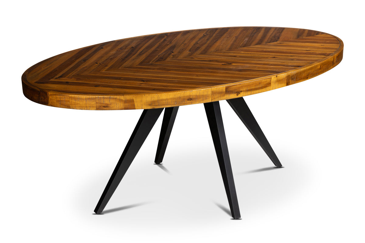 Auburn Oval Dining Table | Cool Modern Dining Tables | Apt2B