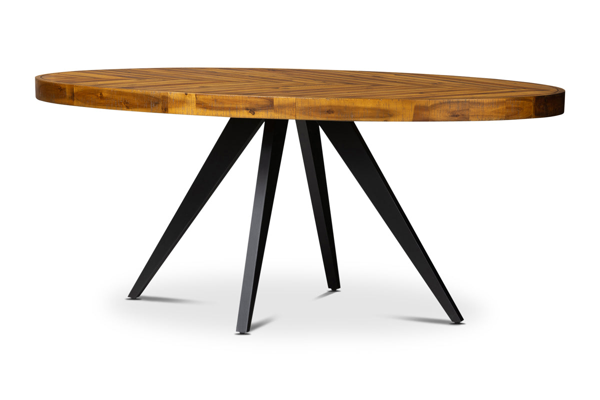 Auburn Oval Dining Table | Cool Modern Dining Tables | Apt2B