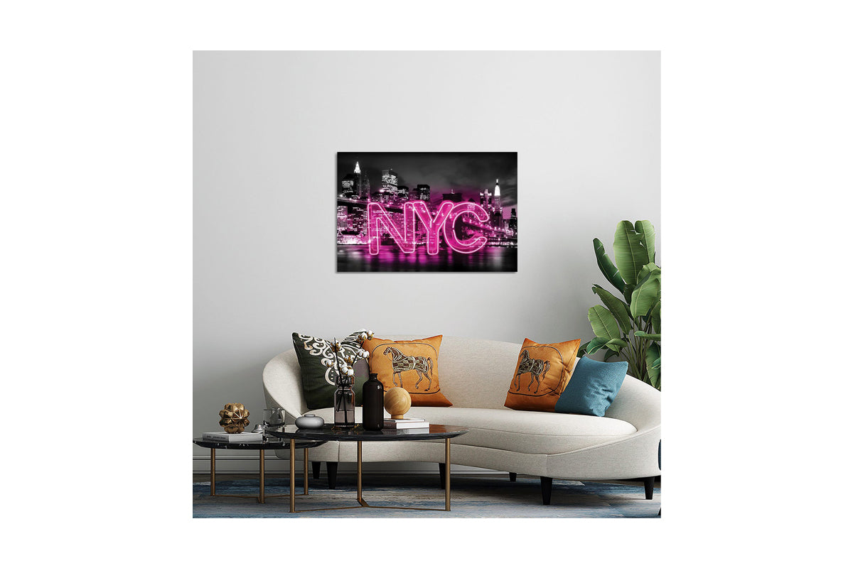 NEON NEW YORK by Hailey Carr | Cool Modern Wall Art | Apt2B