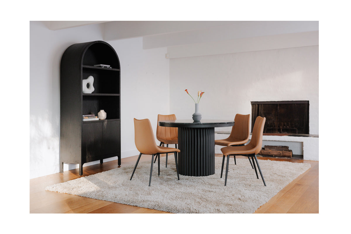 Melfi/Stetson Round Dining Bundle | Modern Dining Sets | Apt2B