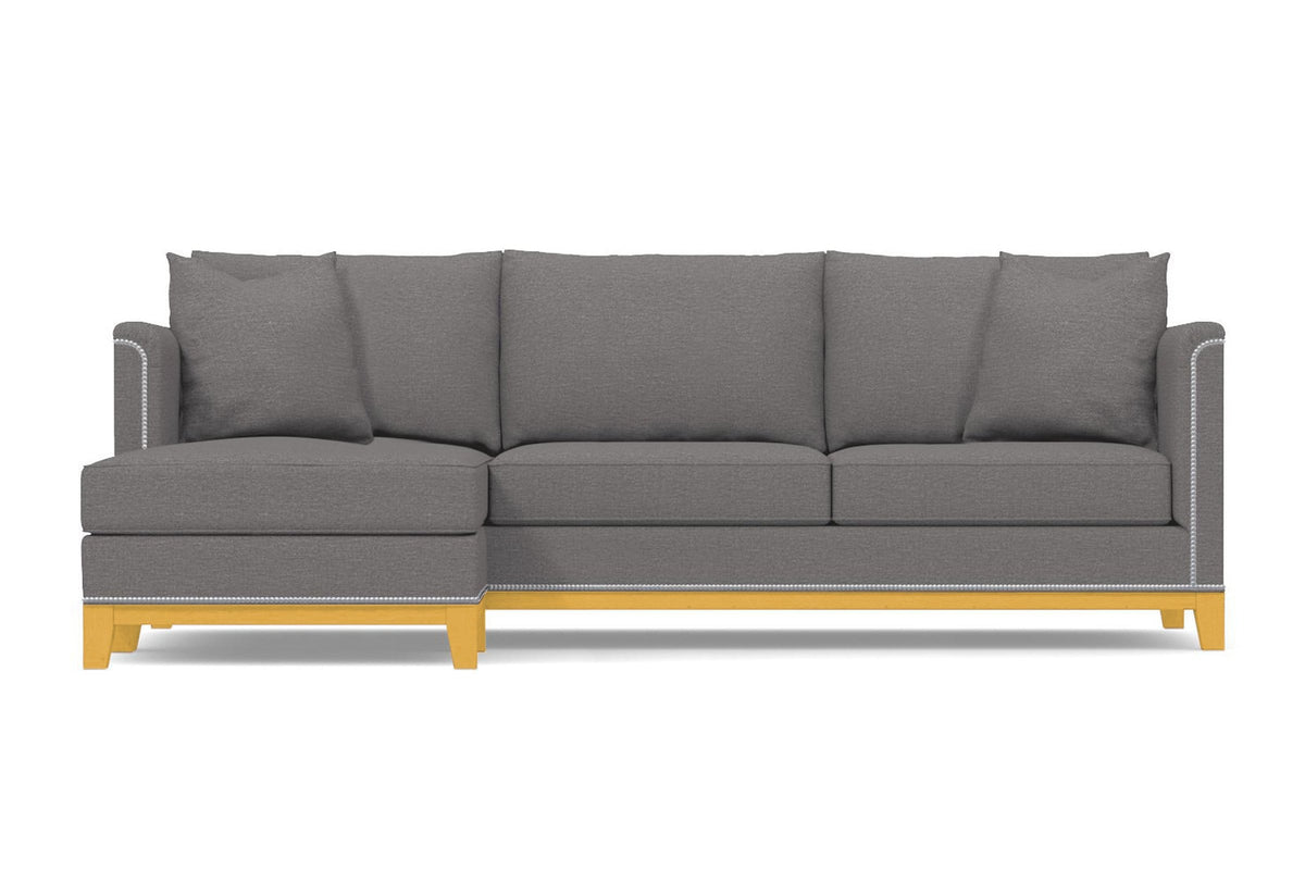 La Brea 2pc Sectional Sofa :: Leg Finish: Natural / Configuration: LAF ...