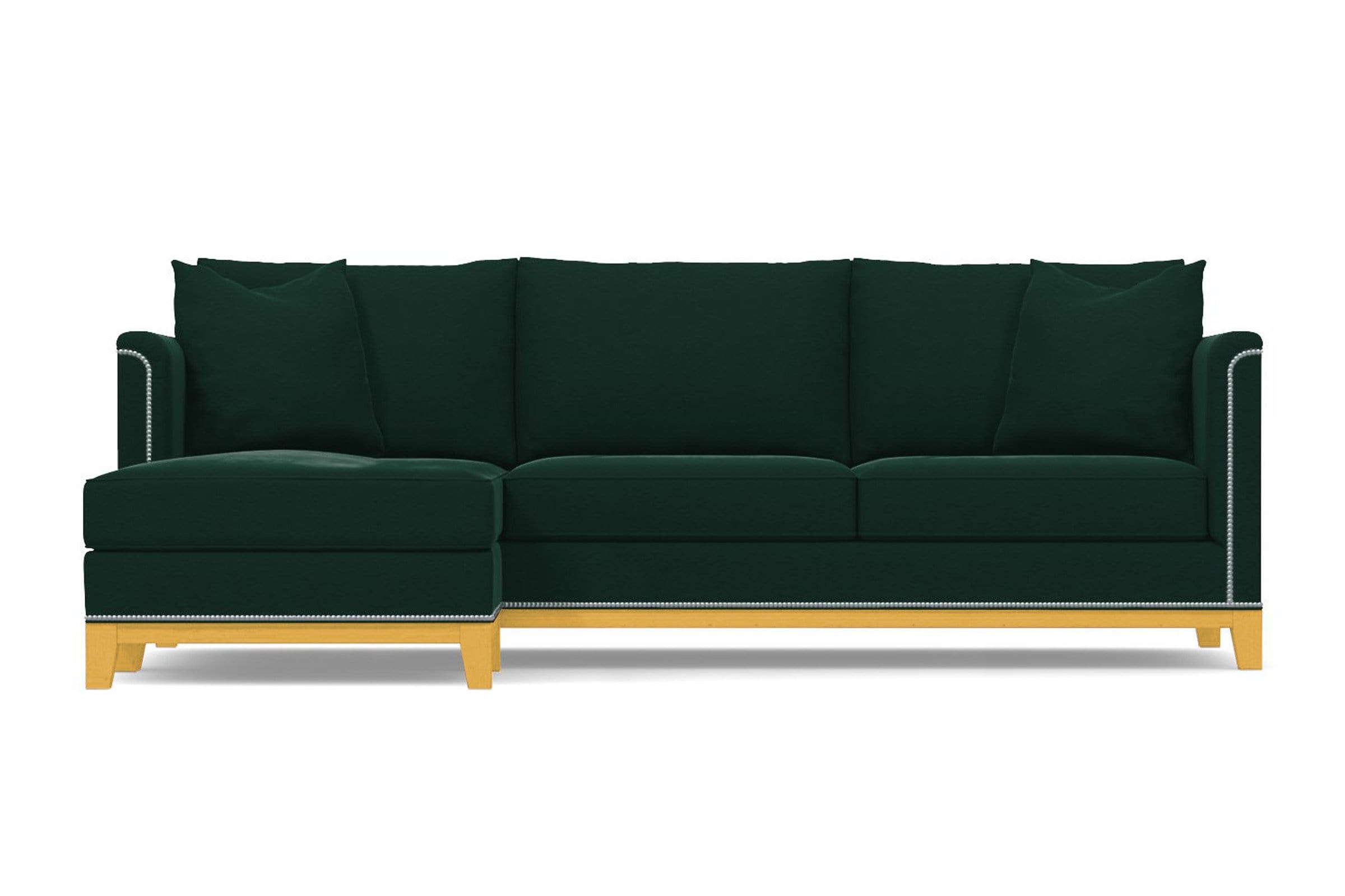 La Brea 2pc Sectional Sofa :: Leg Finish: Natural / Configuration: LAF ...