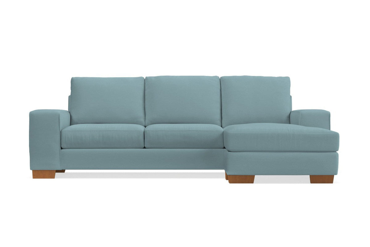 Melrose Reversible Chaise Sleeper Sofa Bed Pecan w/ Memory Foam | Apt2B