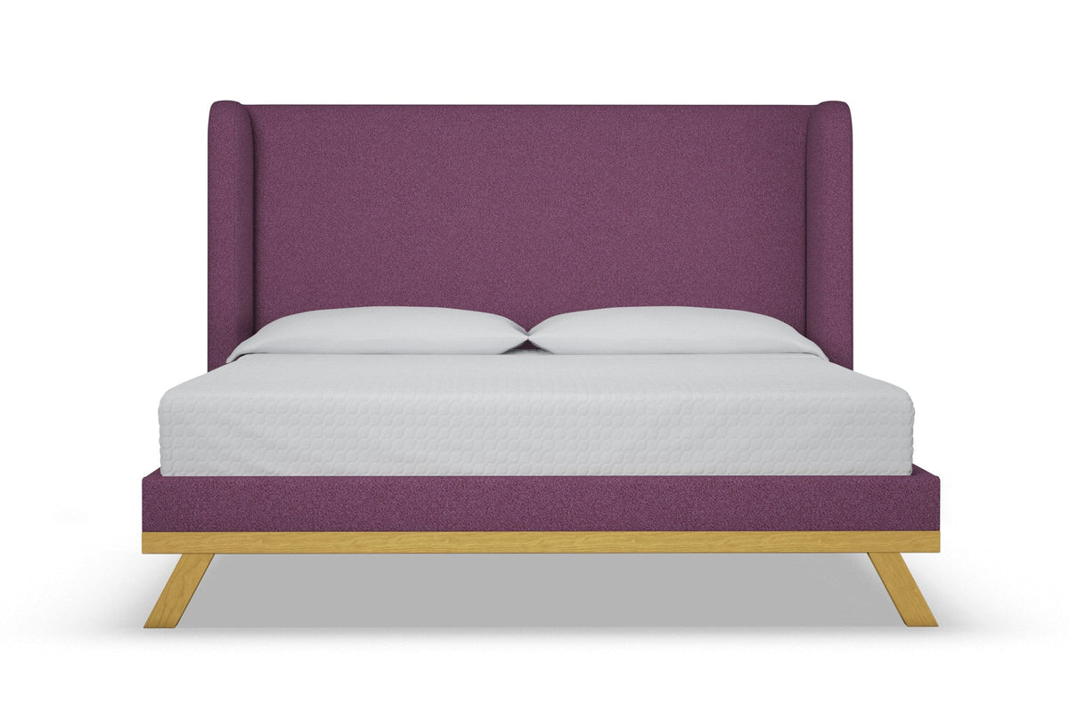 Tatum Upholstered Bed :: Leg Finish: Natural / Size: Queen Size - Apt2B ...