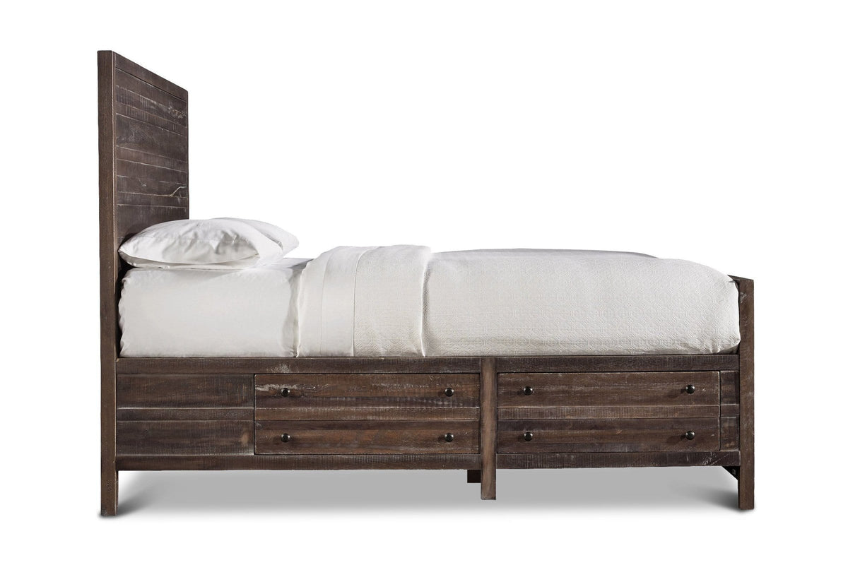 Redondo Pier Platform Storage Bed | Modern Low Profile Beds | Apt2B